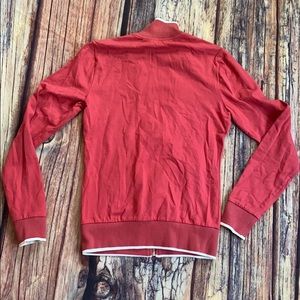 Guess | Jackets & Coats | Guess Red Zip Up With Glitter Logo | Poshmark